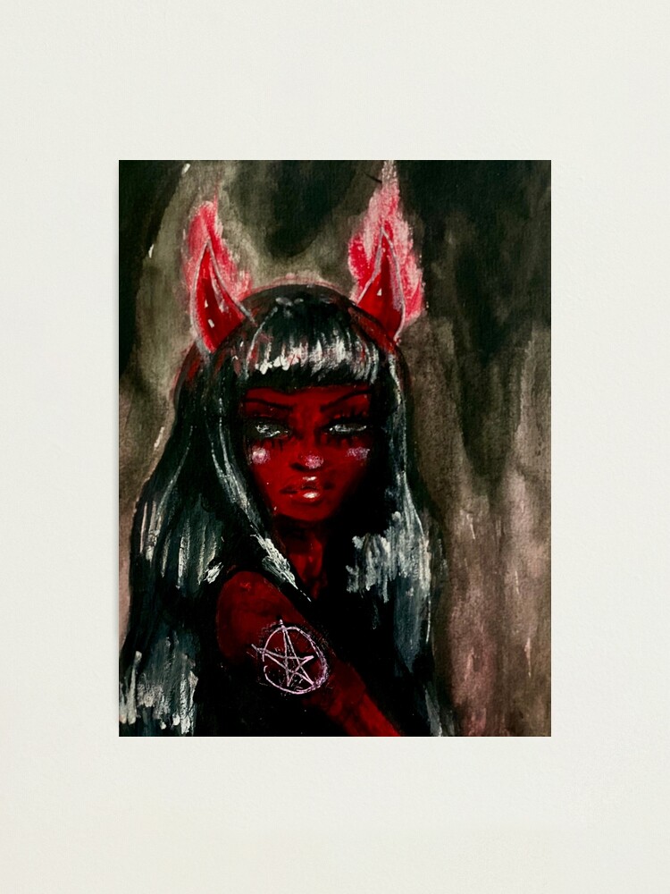 "Succubus" Photographic Print for Sale by CreepyYeehaw | Redbubble