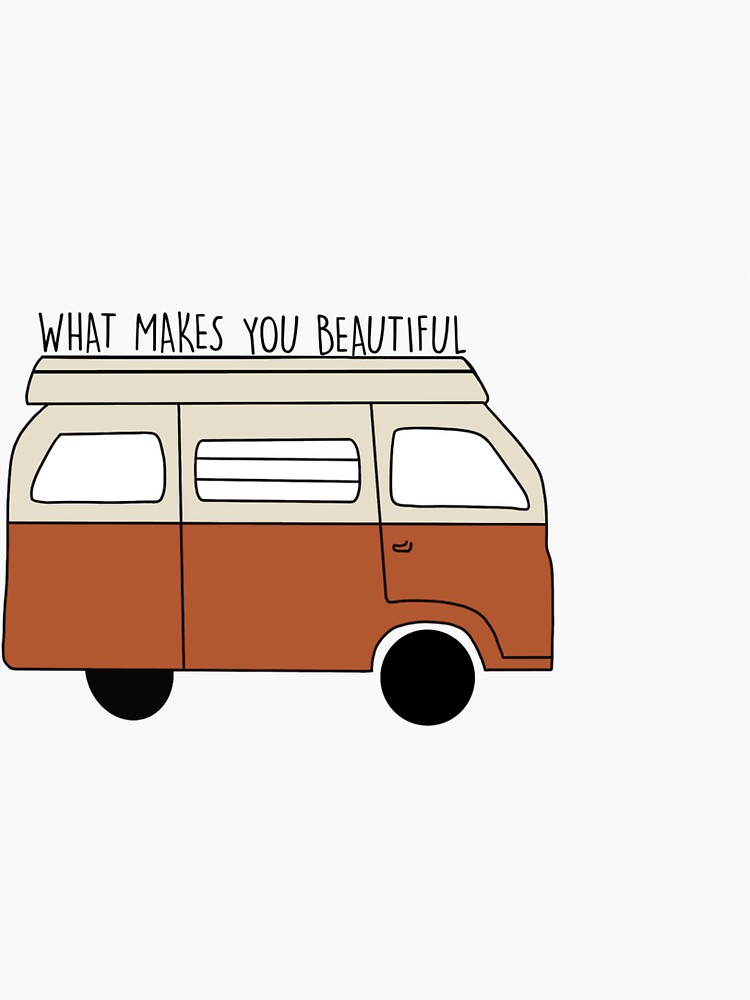 "One Direction WMYB Van" Sticker for Sale by madisonmatheny | Redbubble
