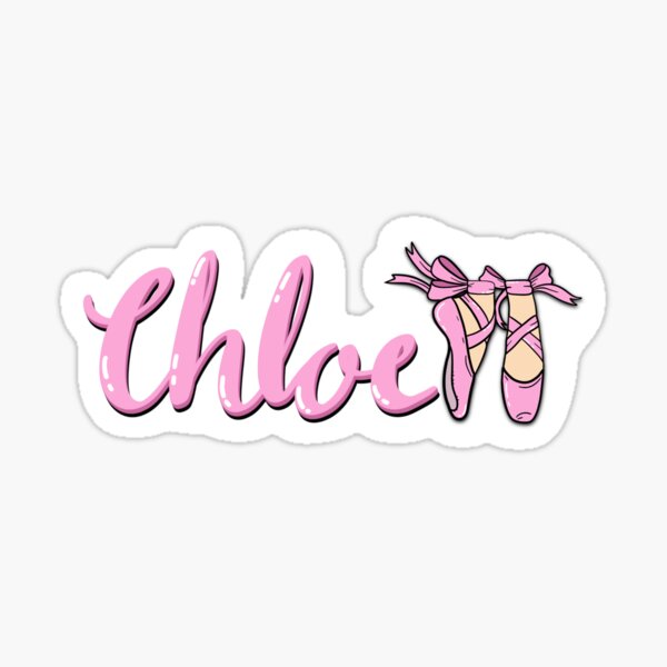 "Chloe ballet sticker " Sticker for Sale by melsd00dles | Redbubble
