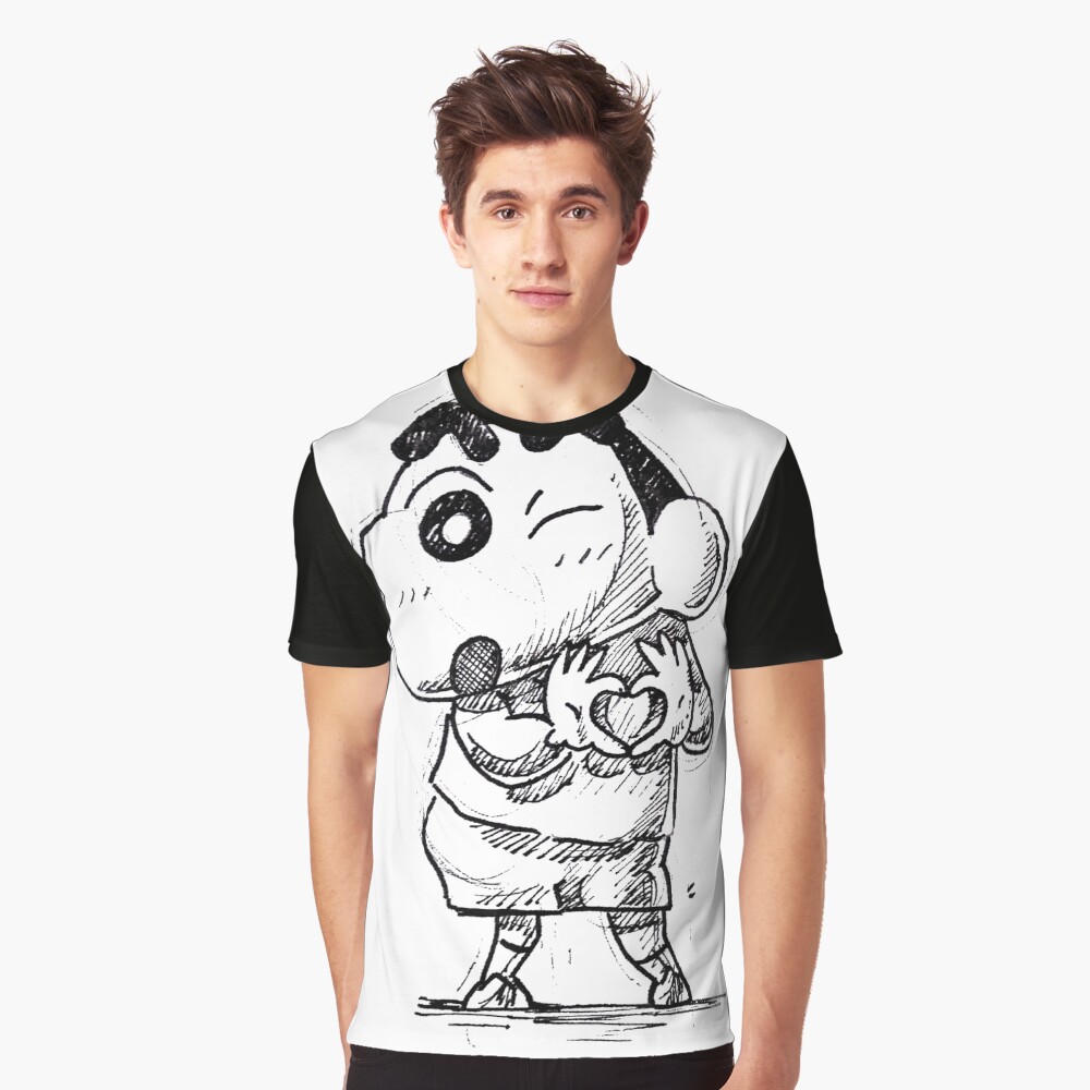 "Shin Chan wink heart, shin chan Japanese classic anime, 90s cartoon ...