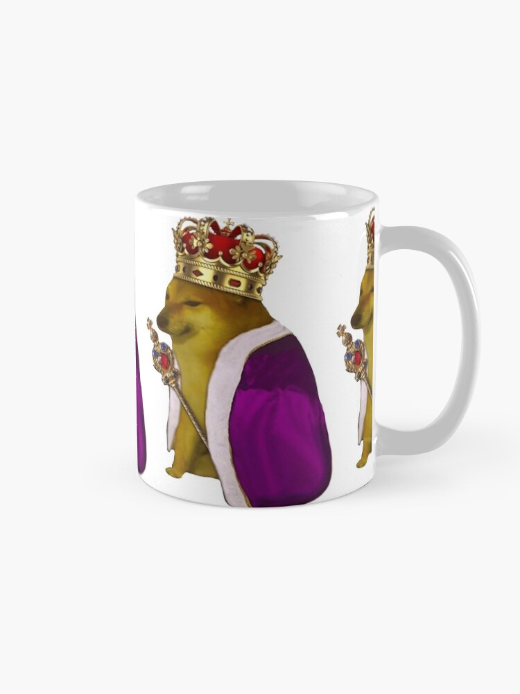 "Purple Cheems King" Coffee Mug for Sale by moonman1232141 | Redbubble