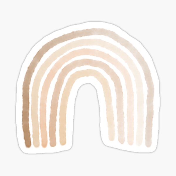"Neutral Rainbow Sticker" Sticker for Sale by nkstickers | Redbubble