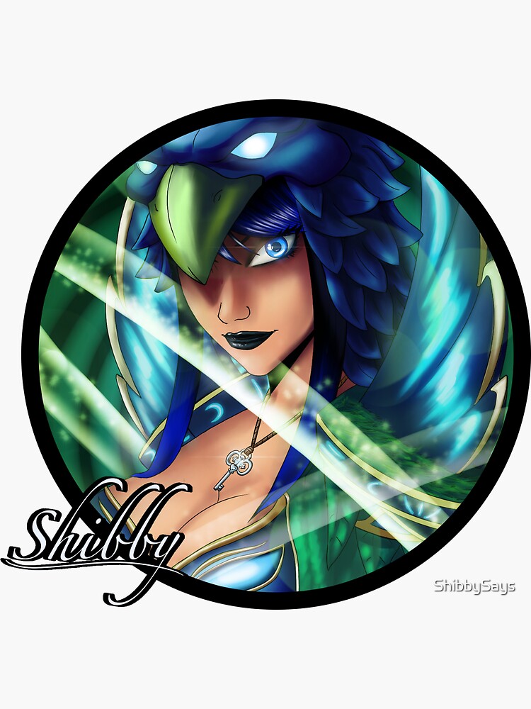 "Feralheart Shibby" Sticker for Sale by ShibbySays | Redbubble