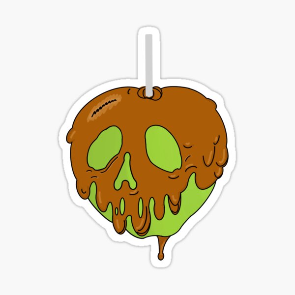 Disney Poison Apple Stickers | Redbubble