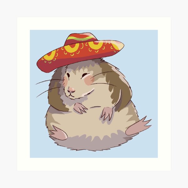 Fat Rat Art Prints | Redbubble