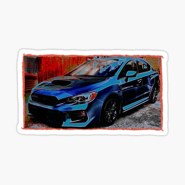 "Subaru WRX " Sticker for Sale by pablo43 | Redbubble