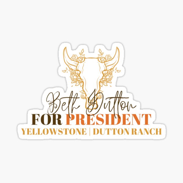 Yellowstone Dutton Ranch Stickers | Redbubble
