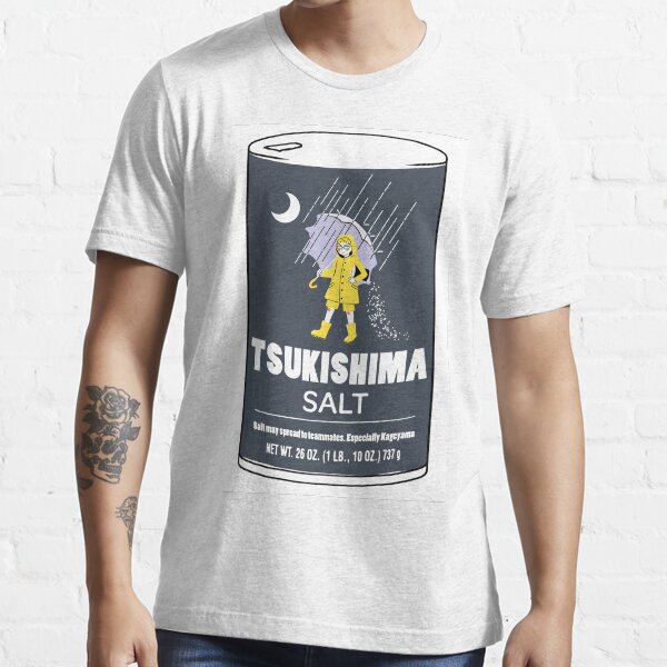 "Tsukishima Salt" T-shirt for Sale by maiohmai | Redbubble | haikyu t ...