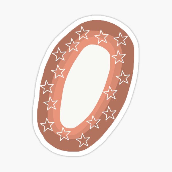 "Aesthetic letter O" Sticker for Sale by Jujuisawsome | Redbubble