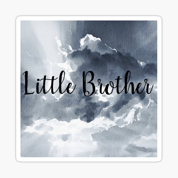"Little Brother" Sticker for Sale by Pop1SMOKE | Redbubble