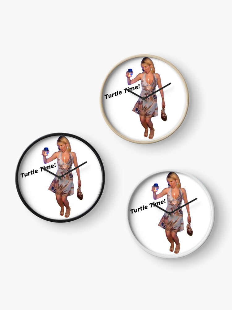 "Turtle Time - Ramona Singer" Clock for Sale by TheHousewives | Redbubble