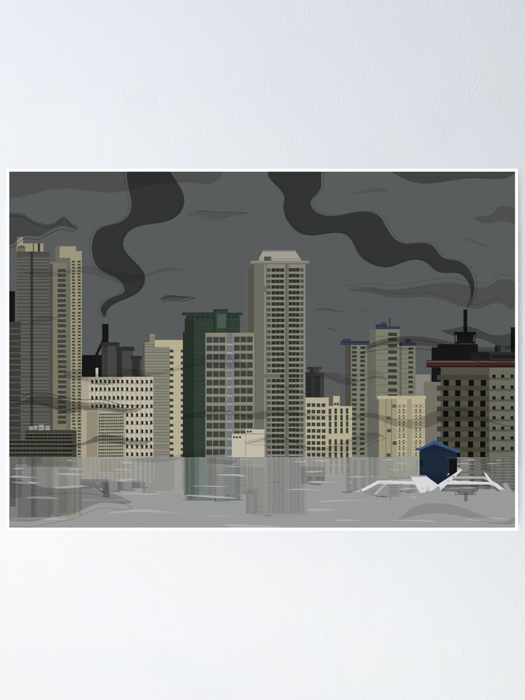 "Air Pollution" Poster for Sale by Mark Padua | Redbubble