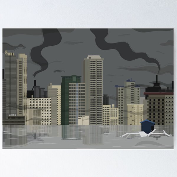 "Air Pollution" Poster for Sale by Mark Padua | Redbubble