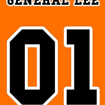 "General Lee 01" Sticker for Sale by tttrickyyy | Redbubble