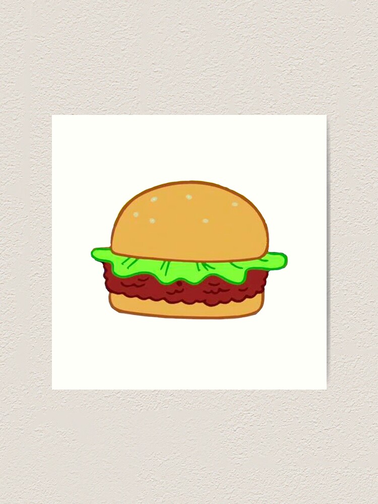 "Krabby Patty" Art Print for Sale by Rccola55 | Redbubble
