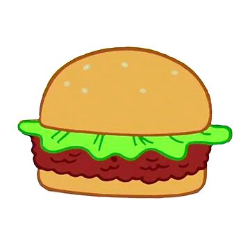 "Krabby Patty" Sticker for Sale by Rccola55 | Redbubble