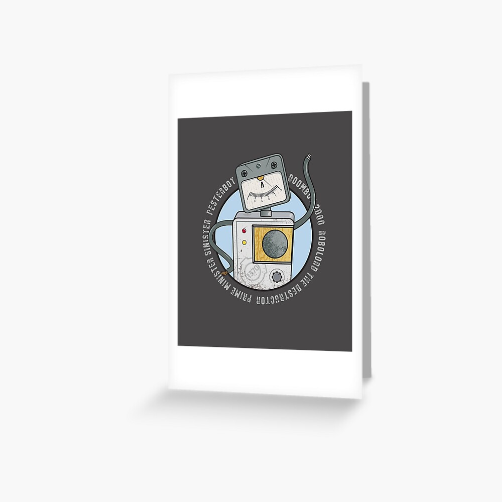 Scp 1370 Pesterbot Scp Foundation Greeting Card For Sale By