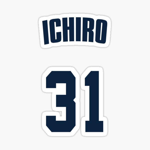 "Ichiro" Sticker for Sale by positiveimages | Redbubble