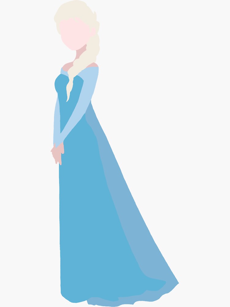 "Elsa" Sticker for Sale by joannaavitto | Redbubble