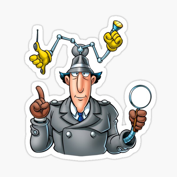 Inspector Gadget Stickers | Redbubble