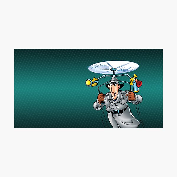 "Inspector Gadget - Flying helicopter" Photographic Print for Sale by ...