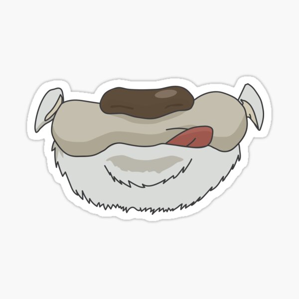 "Appa Mouth" Sticker by mikaelawms | Redbubble
