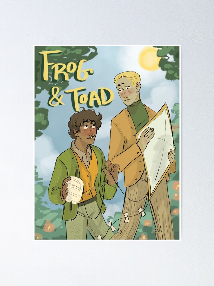 "Frog and Toad" Poster for Sale by Jesse-James-Art | Redbubble
