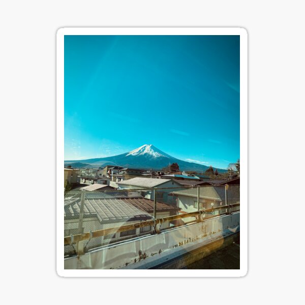 "Fuji Photograph Japan" Sticker for Sale by bobasunshine | Redbubble