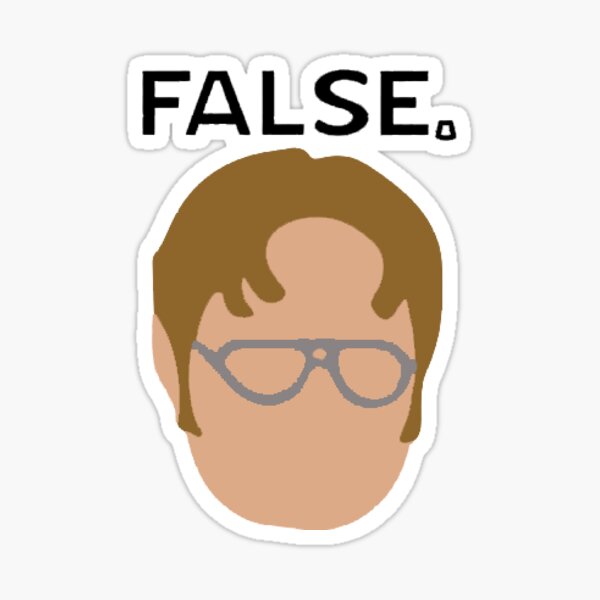 "dwight" Sticker for Sale by EMILY-creations | Redbubble