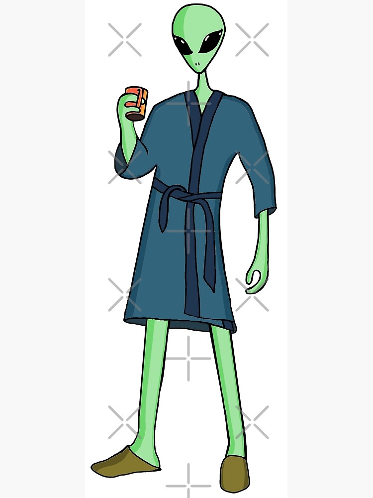 "Alien Dad " Canvas Print by loopdoodles | Redbubble