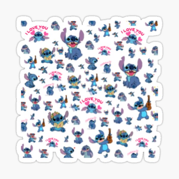 "stitch assortment" Sticker by arianamaloney | Redbubble