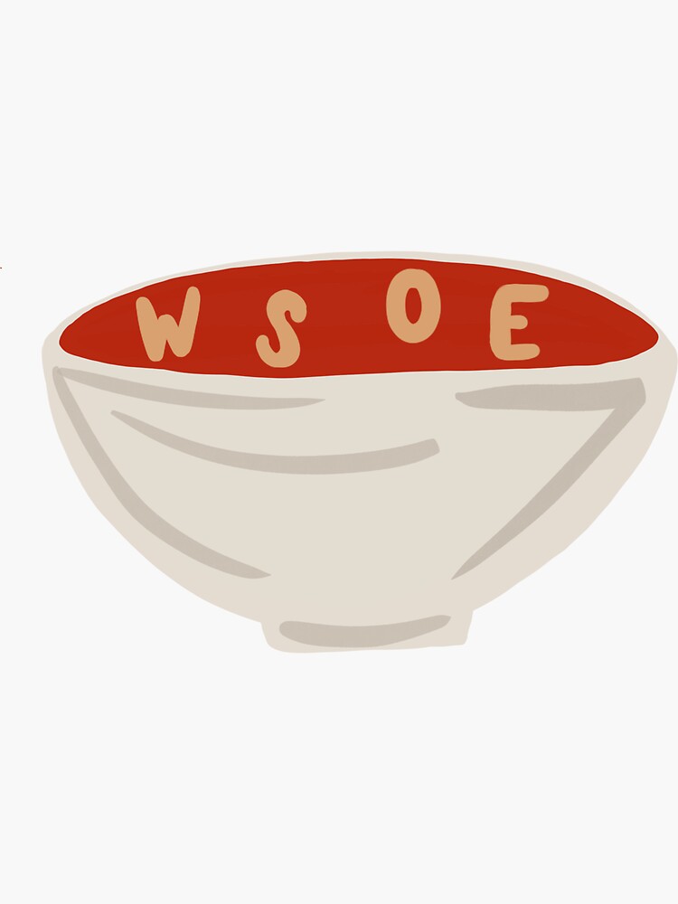 Pegatina «Sopa de Letras WSOE» de jlspa23 | Redbubble