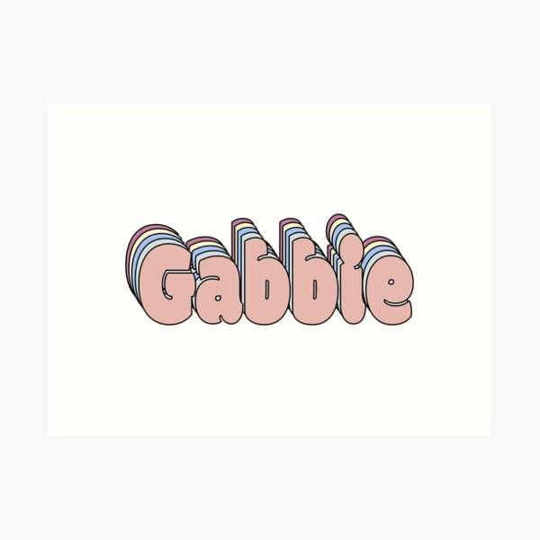 Gabbie Art Prints | Redbubble