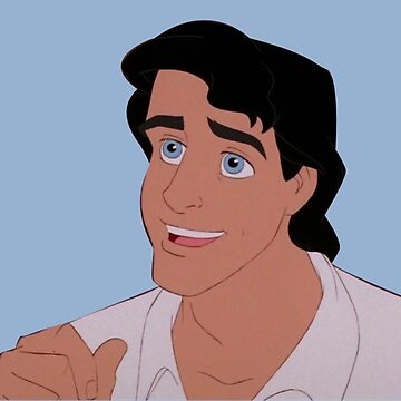 "prince eric" Sticker for Sale by spiderneds | Redbubble
