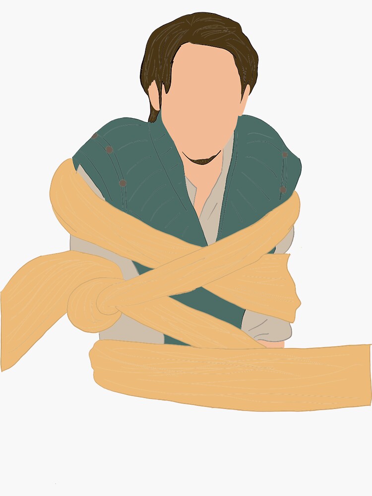 "Flynn Ryder " Sticker by kylieadamsonn | Redbubble