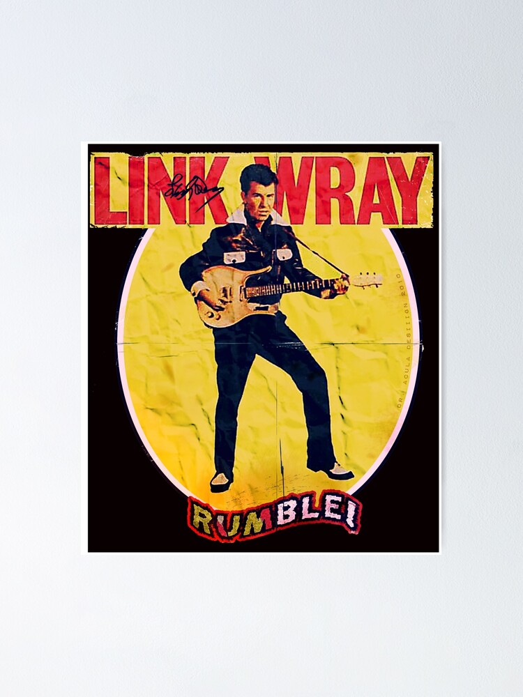 "Link Wray" Poster for Sale by docteuracula | Redbubble