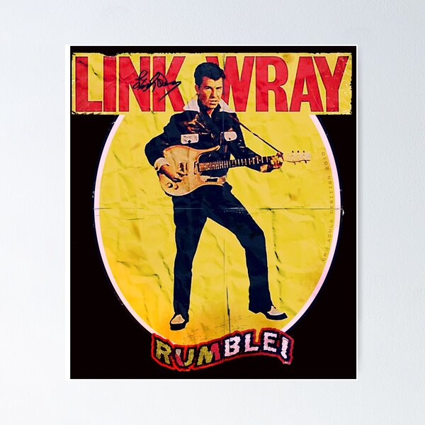 "Link Wray" Poster for Sale by docteuracula | Redbubble