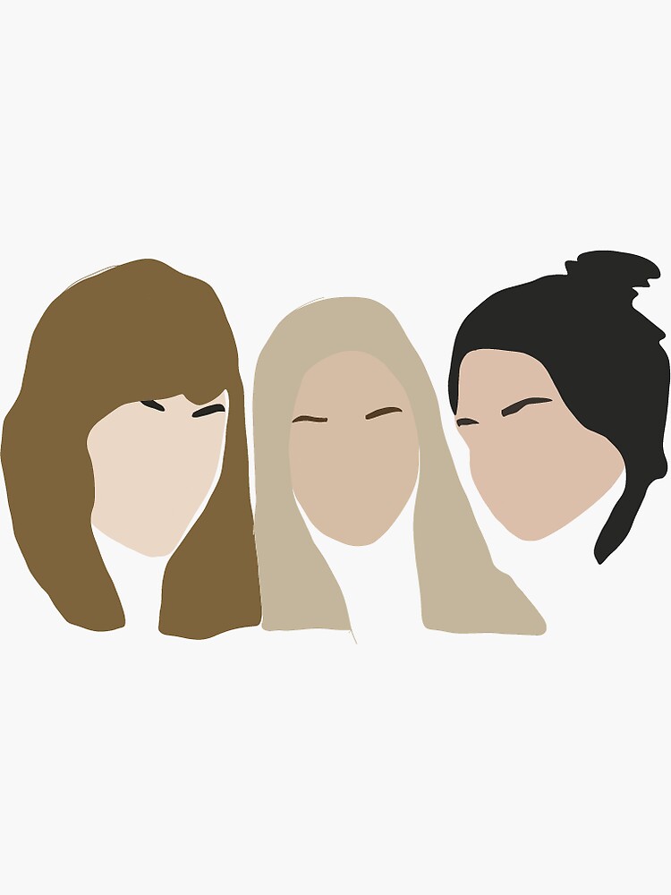 "celeste madeline and jane" Sticker for Sale by karenna99 | Redbubble