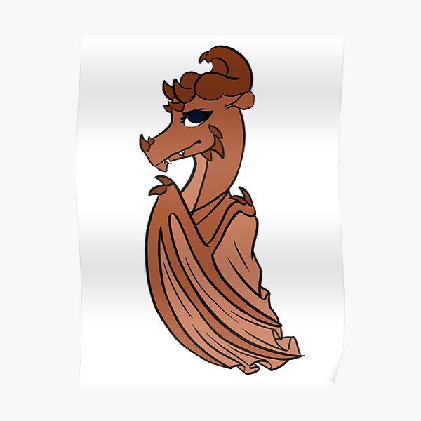 "Dragon Side Profile Digital " Poster for Sale by ashes-art | Redbubble
