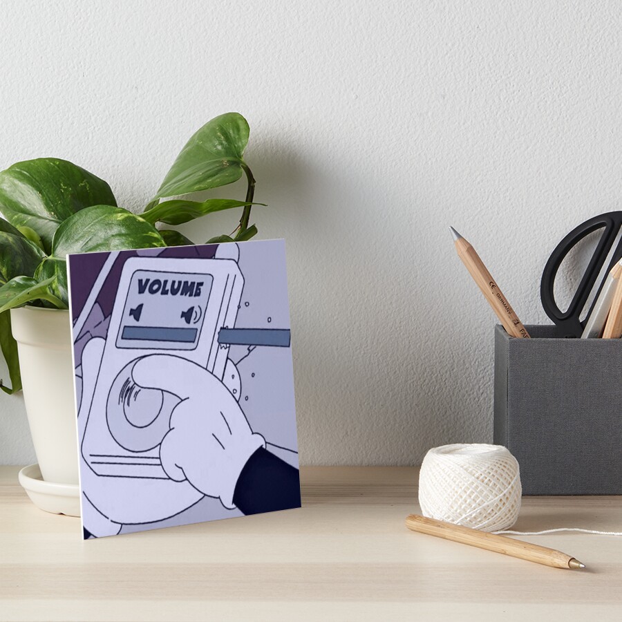 "Aesthetic Volume up" Art Board Print for Sale by rharker09 | Redbubble