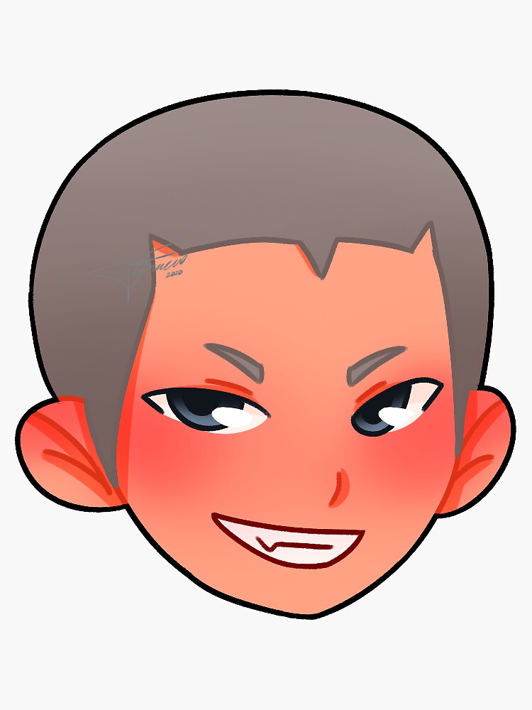 "chibi tanaka" Sticker for Sale by tamagotxt | Redbubble