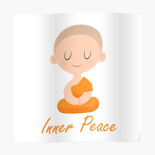 "Innerpeace" Poster for Sale by AttireCafe | Redbubble