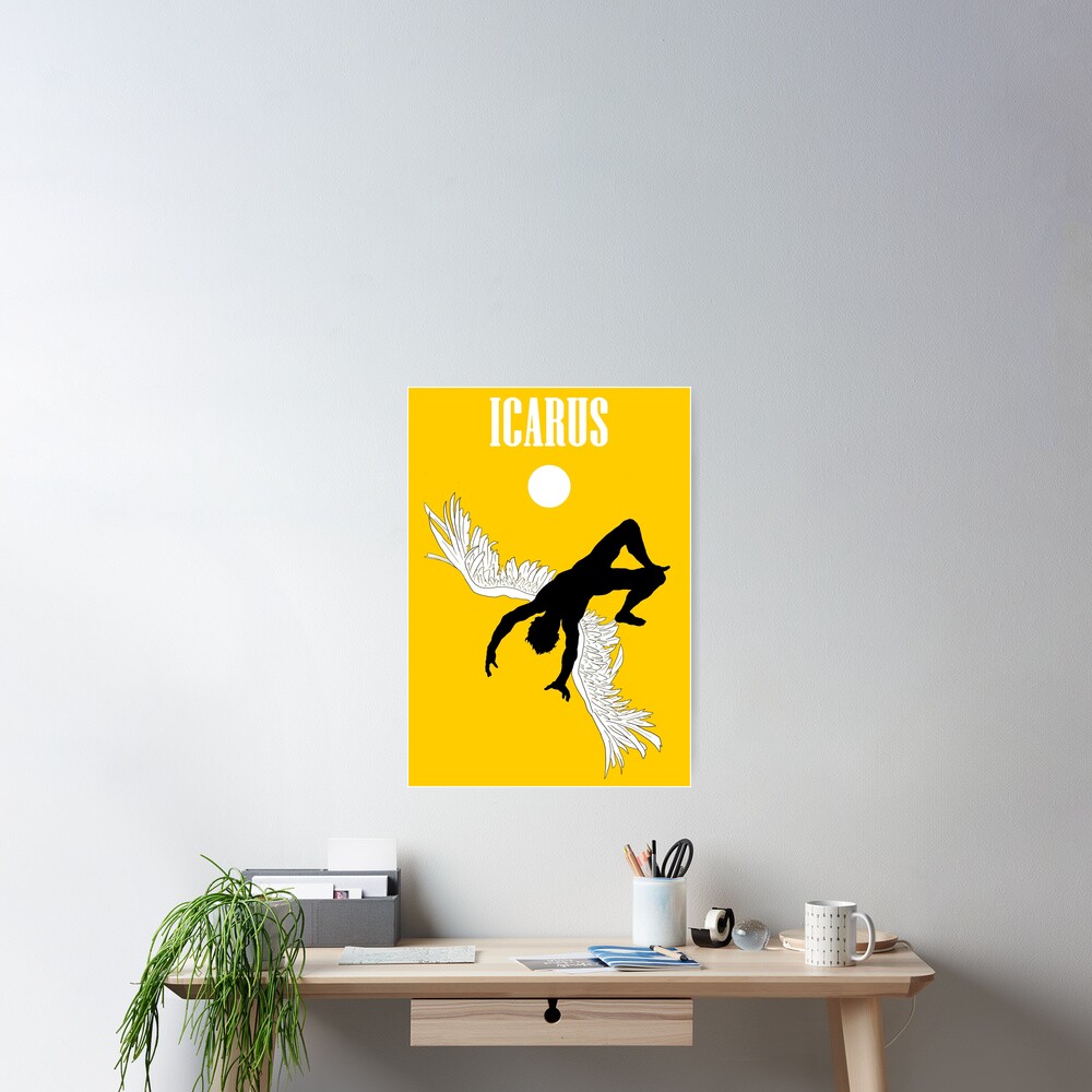 "ICARUS" Poster for Sale by dragon-ez | Redbubble
