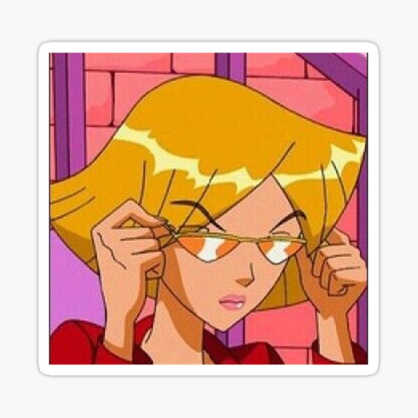 "totally spies" Sticker for Sale by iidentityy | Redbubble