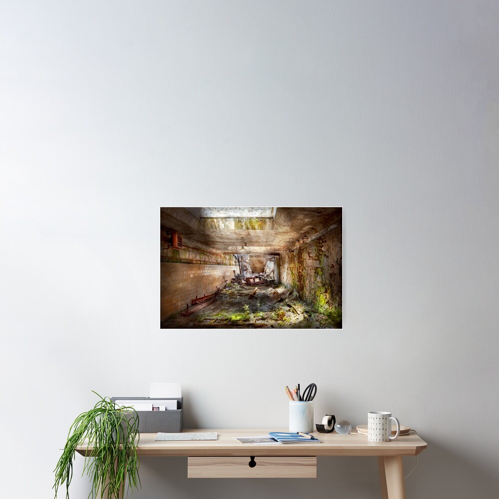 "Jail - Eastern State Penitentiary - The mess hall " Poster for Sale by ...