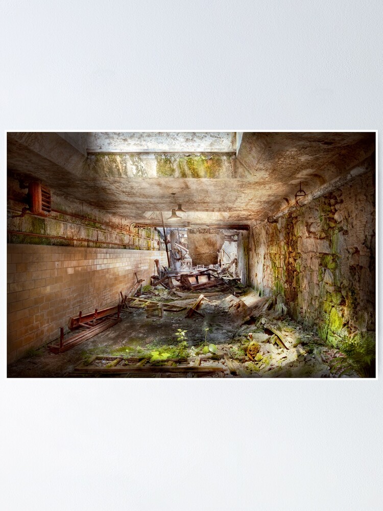 "Jail - Eastern State Penitentiary - The mess hall " Poster for Sale by ...