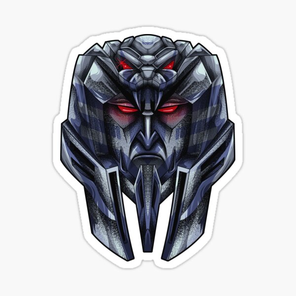 "Megatronus" Sticker by nirobassics | Redbubble