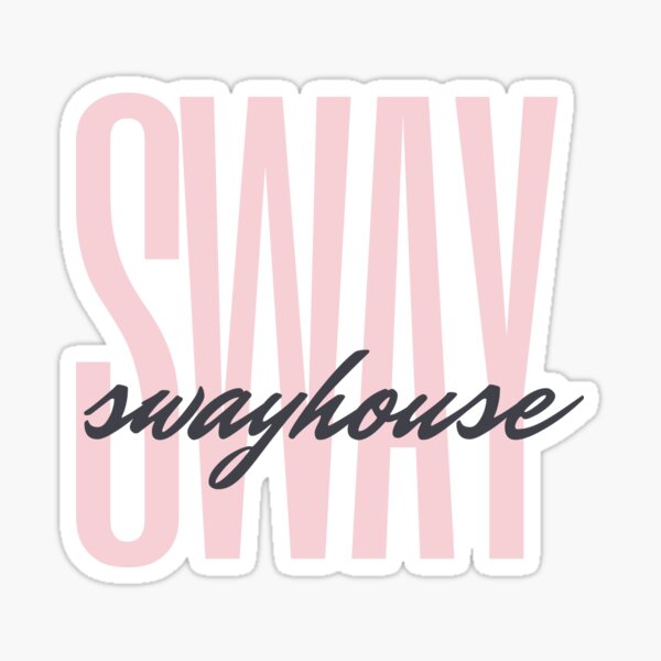 "Cute Baby Pink - Swayla" Sticker for Sale by ZenSarah | Redbubble