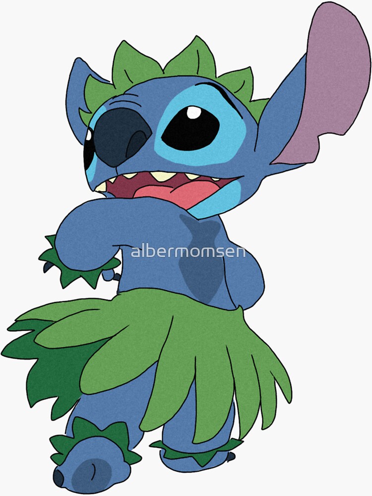 "dancing stitch" Sticker for Sale by albermomsen | Redbubble