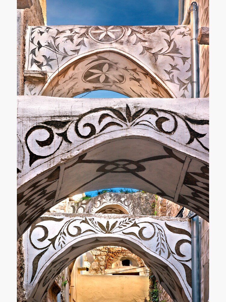 ""Xysta" in Pyrgi village - Chios island" Sticker by Cretense72 | Redbubble